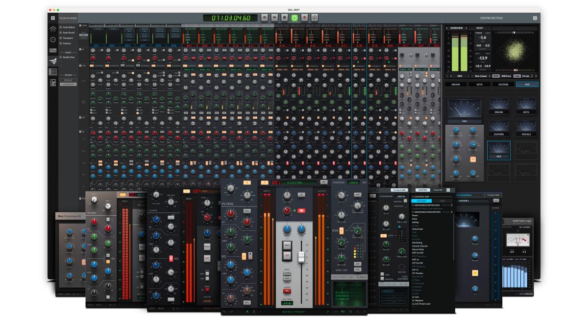 Solid State Logic Release New SSL 360° Link Bus Compressor Plug-in, Updated Link V1.1 Plug-in ...